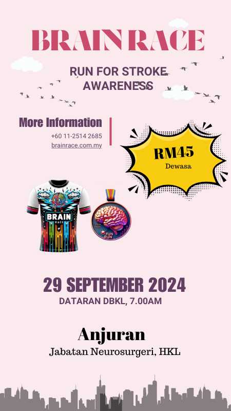 Brain Race 2024 - Run For Stroke Awareness | HeyJom