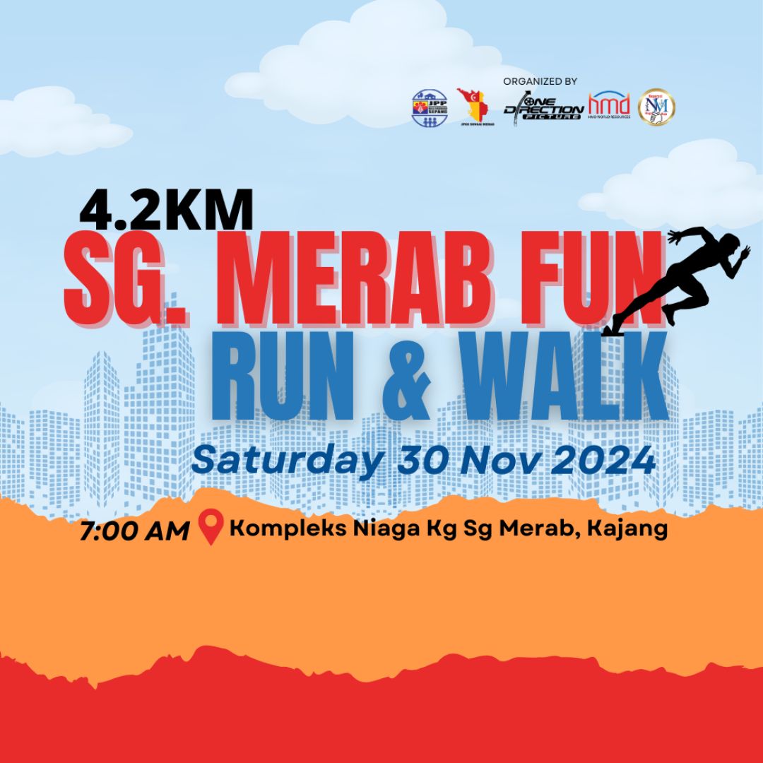 Sg Merab Fun Run & Walk For Health 2024 | HeyJom