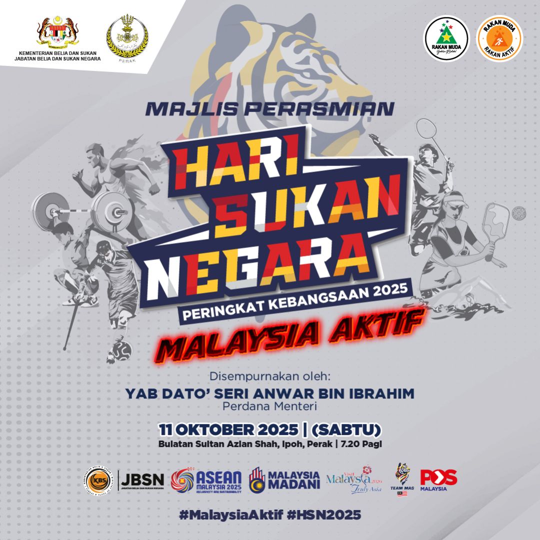 Hari Sukan Negara Peringkat Kebangsaan 2025 | HeyJom