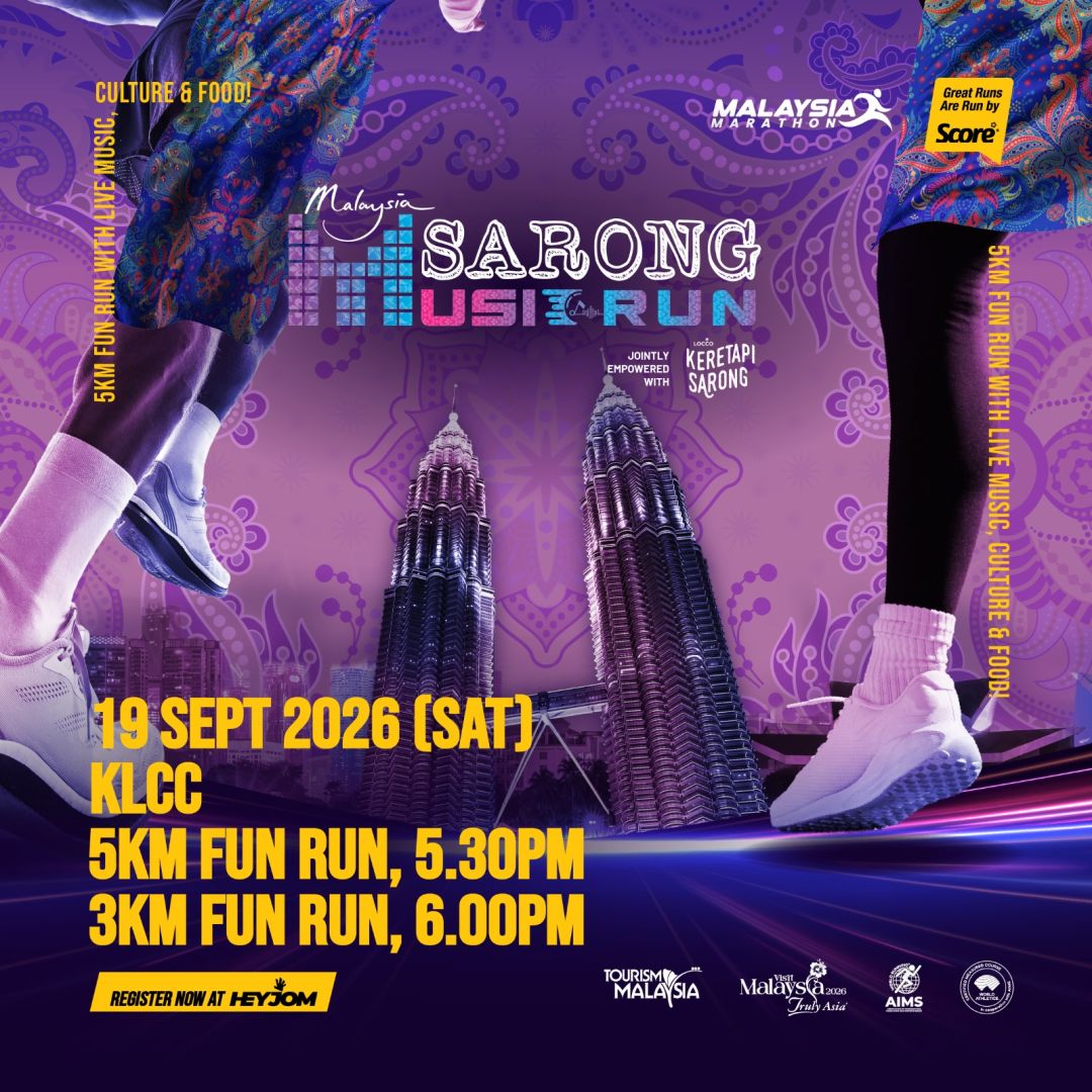 Malaysia Sarong Music Run 2026 | HeyJom