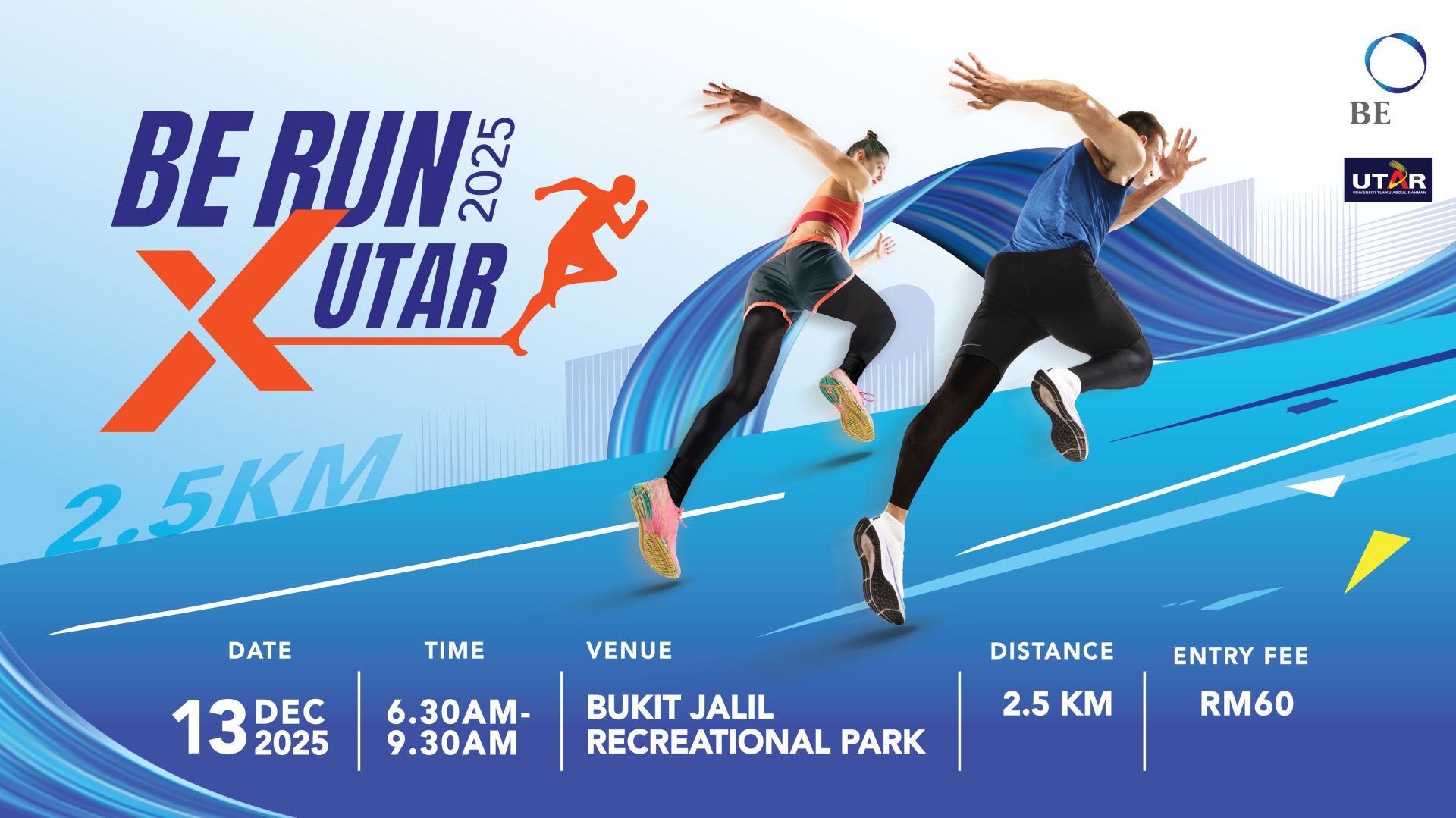 BE RUN X UTAR 2025 | HeyJom